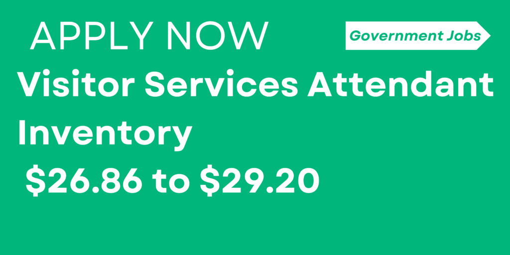 Visitor Services Attendant - Inventory